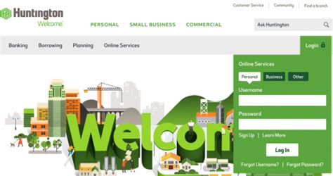 Huntington Bank Online Bank Login