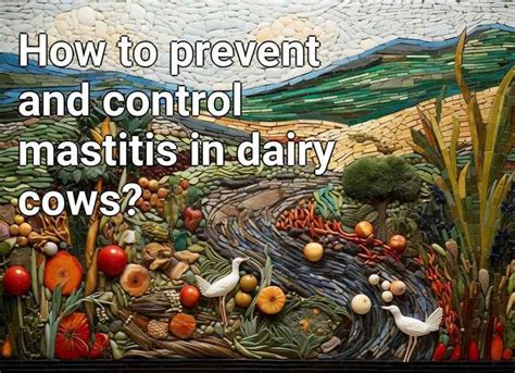 How To Prevent And Control Mastitis In Dairy Cows Agriculture Gov