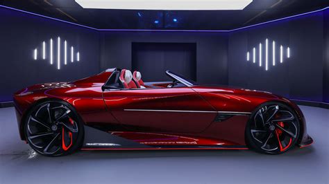 MG Cyberster Is All All Electric Roadster Concept With 500 Mile Range