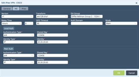 Site To Site IPsec VPN Between Versa SD WAN CPE And Cisco Academy