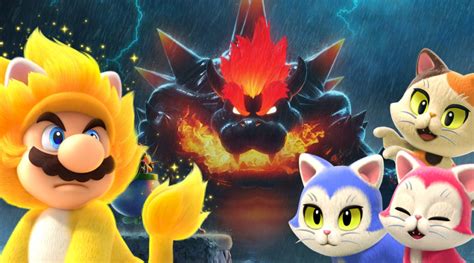 Super Mario 3D World Bowsers Fury Overview Trailer Artwork And