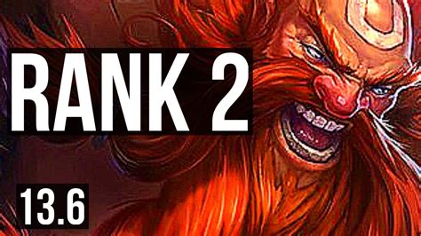 Gragas Vs Camille Top Rank Quadra Dominating Tr