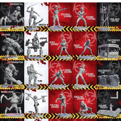 3D Printable ZOMBIE APOCALYPSE By Ismael Panadero Garcia