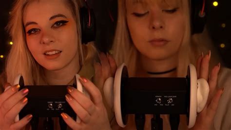 ASMR Double Lotion Ear Massage Layered Whispering Ear Attention