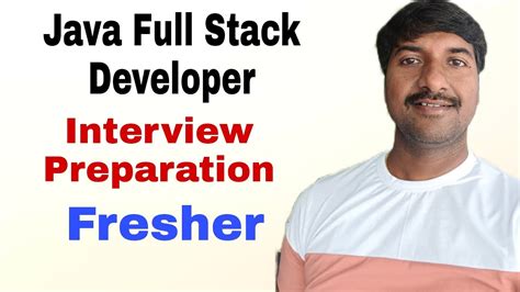 Java Full Stack Developer Interview Preparation For Fresher