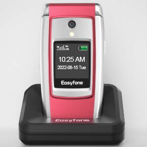 Easyfone T G Unlocked Senior Flip Mobile Phone Easy To Use Flip