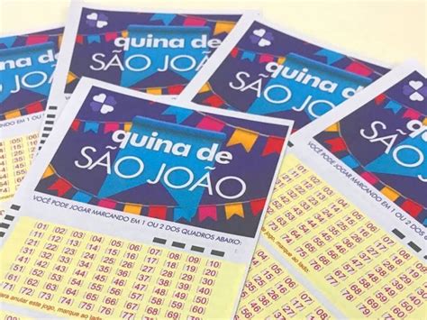 Sorteio da Quina de São João ocorre neste Sábado prêmio chega a R 200