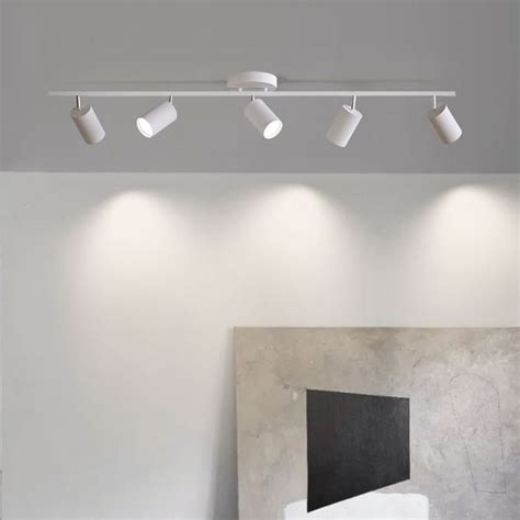 Nordic Ceiling Track Lighting Household Surface Mounted Downlight For