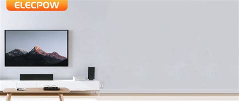 Amazon ELECPOW White In Wall Cable Management Kit For Wall Mounted