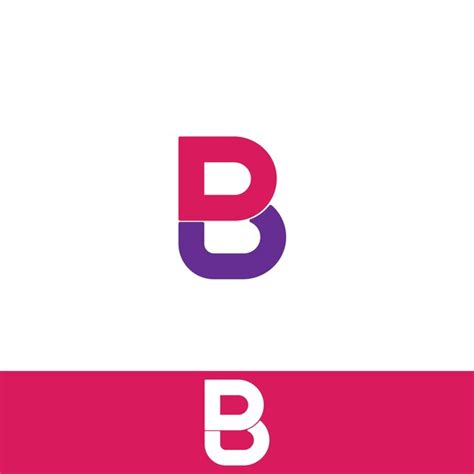 Logotipo De Letra B Vector Premium