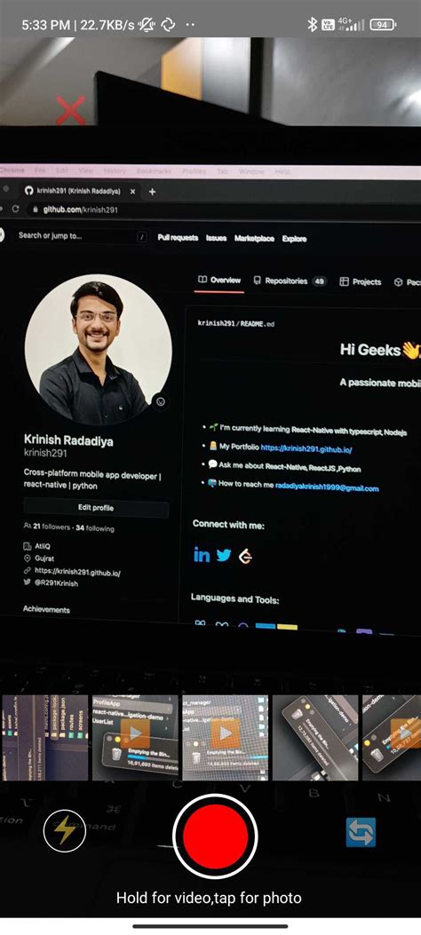 React Native Awesome Camera Npm
