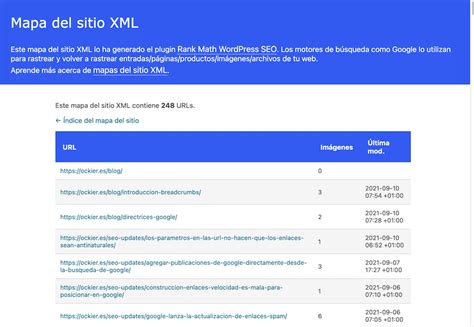Sitemaps XML guía sobre su uso Nicolás Ockier