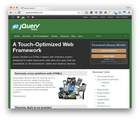 mengenal jquery mobile dan fungsinya untuk mobile web vrogue