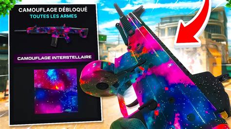DÉBLOCAGE du CAMOUFLAGE ULTIME DARK MATTER INTERSTELLAIRE sur MODERN