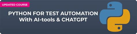 python for test automation with ai tools and chatgpt nohau solution