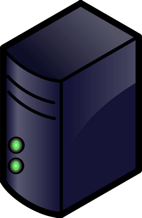 Image For Server Computer Clip Art Server Symbol In Flowchart