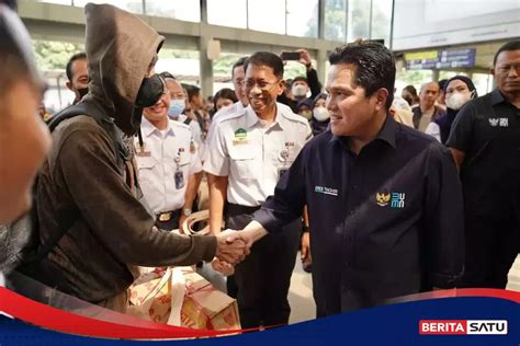 Pemudik Diprediksi Naik Ke 40 Juta Erick Tambah Kapasitas KA