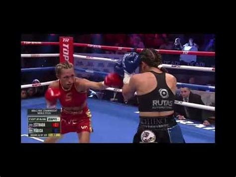Seniesa Estrada Vs Leonela Yudica FULL FIGHT YouTube