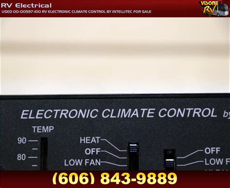 RV Accessories USED 00 00597 100 RV ELECTRONIC CLIMATE CONTROL BY