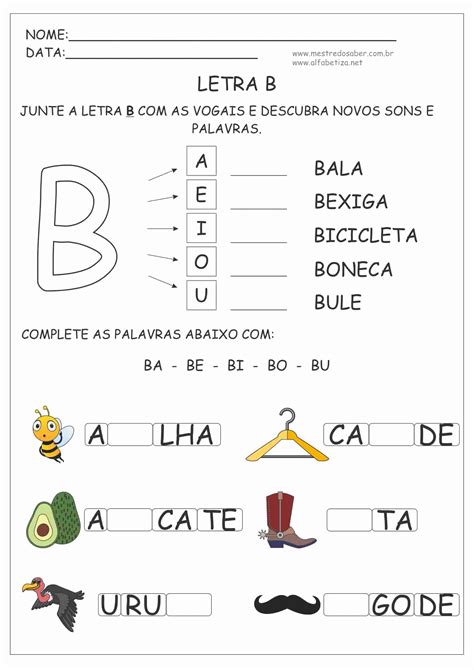 A Arte De Educar Atividades De Alfabetiza O