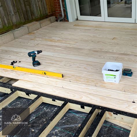 Brushed Accoya Decking Karl Harrison Landscapes Accoya Case Study
