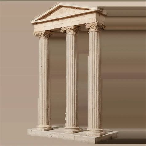 Greek Columns PNG Image 8k UHD Wallpaper For HighResolution Displays