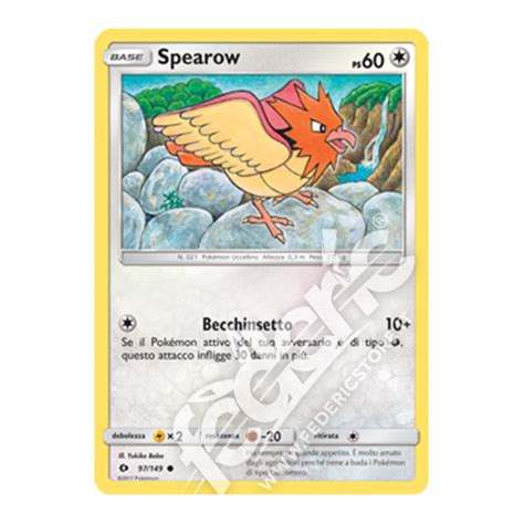 097 149 Spearow Comune IT MINT Federicstore