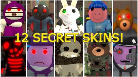 How To Get 12 SECRET SKINS In PIGGY BOOK 2 BUT IT S 100 PLAYERS
