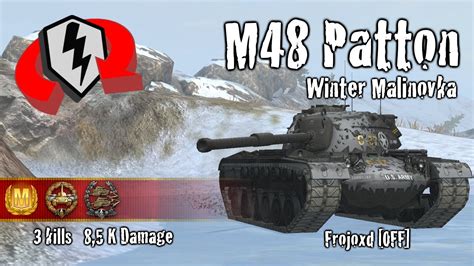 Wot Blitz M Patton Kills K Damage Replay Wotblitzreplays