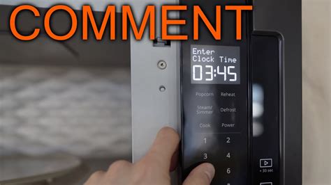 Comment Changer L Heure Sur Un Four Micro Onde Whirlpool Youtube