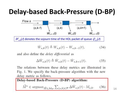 ppt delay based back pressure scheduling in multi hop wireless