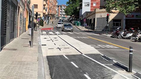 Carril Bici Calle Gayarre Se Completa La Reforma Del Primer Tramo Del