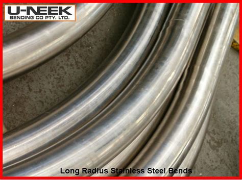 Long Radius Stainless Steel Bends Uneek Australia