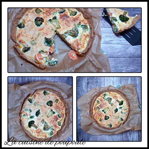 Tarte Brocolis Carottes Et Ma S De La Cuisine De Poupoules Et Ses