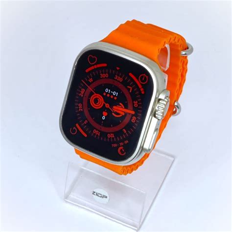 Ripley SMARTWATCH T900 ULTRA BIG 2 09 INFINITE DISPLAY NARANJA