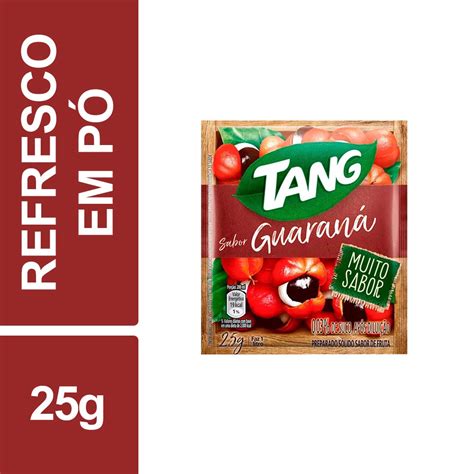 Refresco Pó Guaraná Tang 25g Unidade Submarino