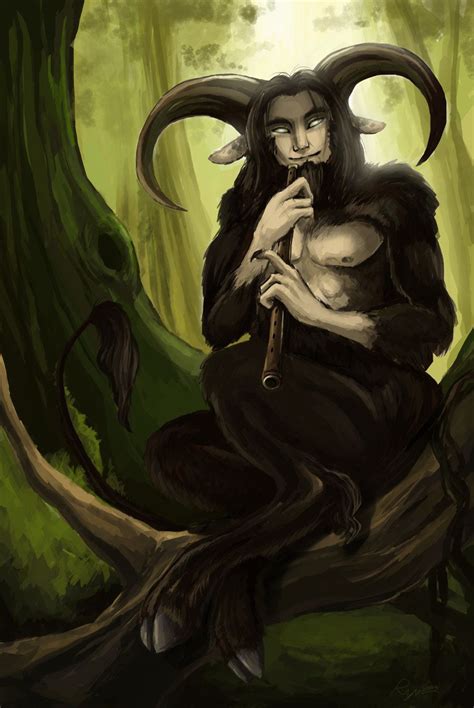 Faun By Nalavara On Deviantart Faun Satyr Rpg Character