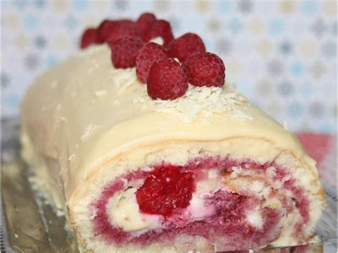 B Che Au Mascarpone Chocolat Blanc Et Framboise Recette Par Amandine