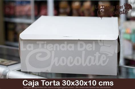 Caja Torta 30x30x10 Cms Cajc28 Tienda Del Chocolate