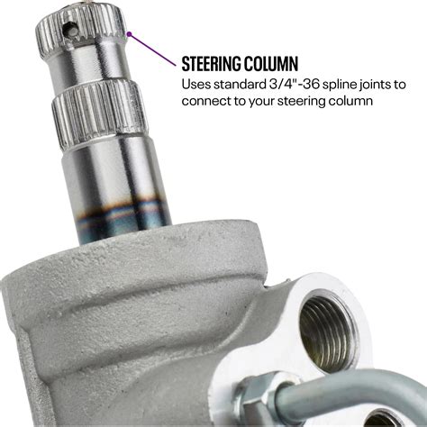 Mustang Ii Power Steering And Manual Rack Pinions