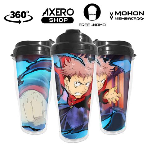 Jujutsu KAISEN Tumbler JUJUTUS Drink Bottle SATORU GOJO ITADORI