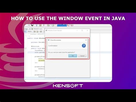 Window Event In JavaFX 100 Best For Beginners