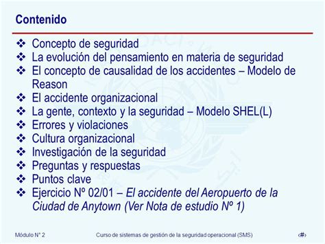 Revision N Icao Safety Management Systems Sms Course