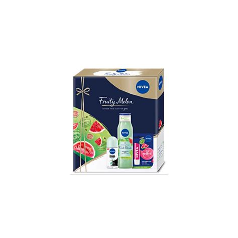 NIVEA FRUITY MELON ZESTAW KOSMETYKÓW PREZENTOWY