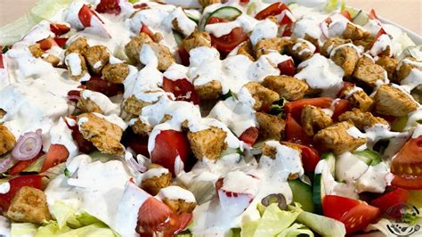 Przepis na Sałatka gyros kebab ememe kitchen KatalogSmaków pl