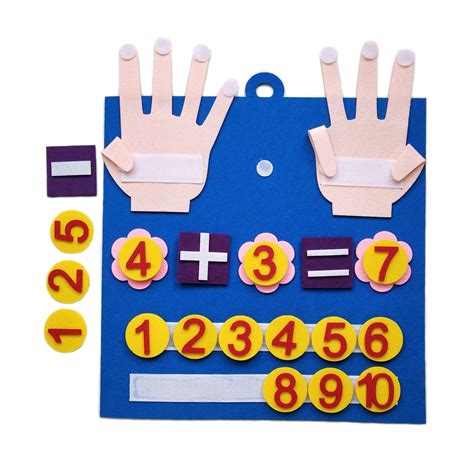 Jouet Montessori filles apprendre à compter Petites Pirates