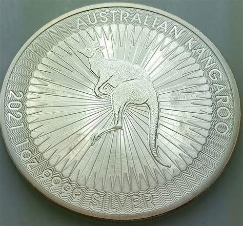 Srebrna Moneta Kangur Australijski 1 Oz 2021 15074350383