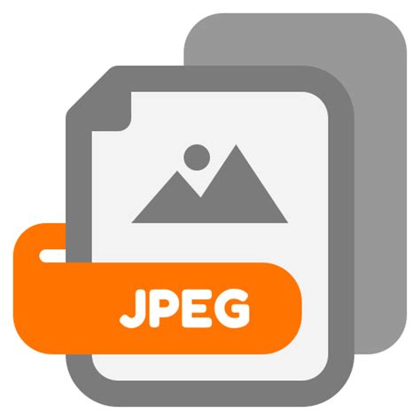Jpeg Generic Color Fill Icon