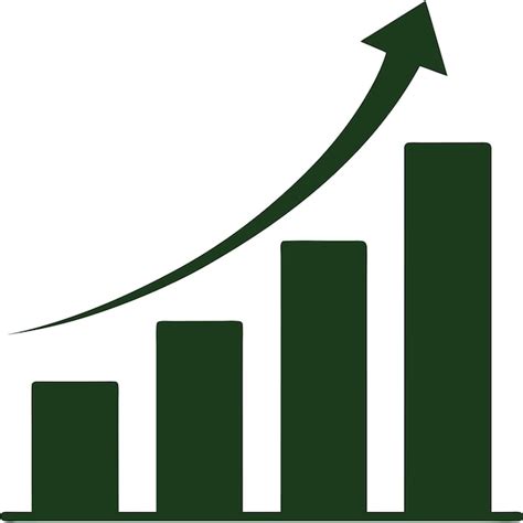 Concepto de negocio con gráfico de crecimiento financiero Diseño de