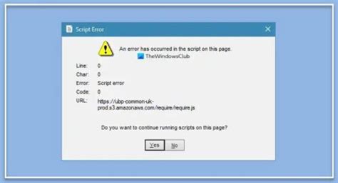 how to fix script error on windows 11 10